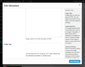 EG – Add Tags - Envira Gallery