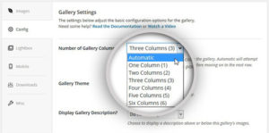 How to Display WordPress Photos in Columns and Rows