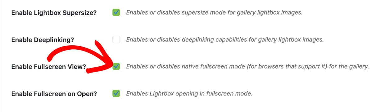 How to Create a Fullscreen Lightbox Gallery in WordPress