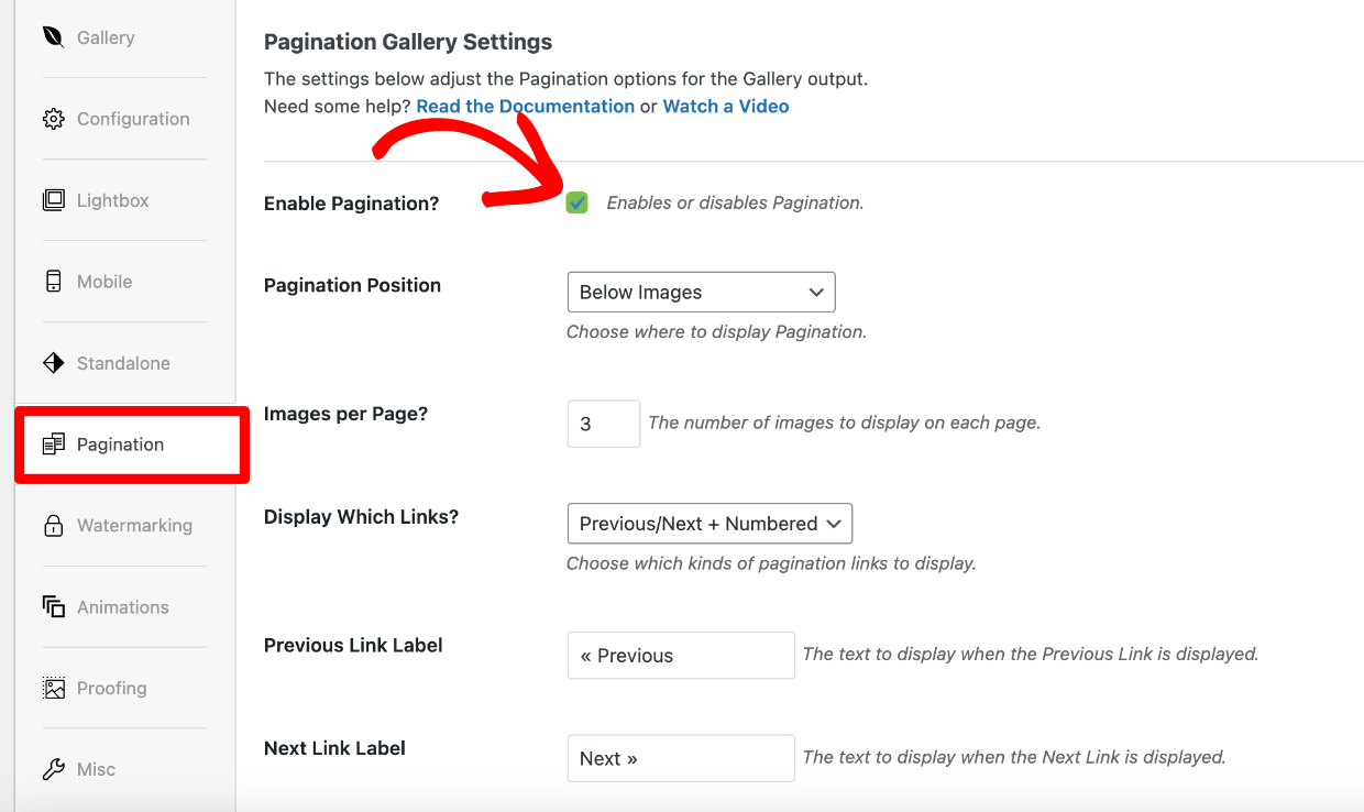 How to Create a WordPress Image Gallery with Pagination