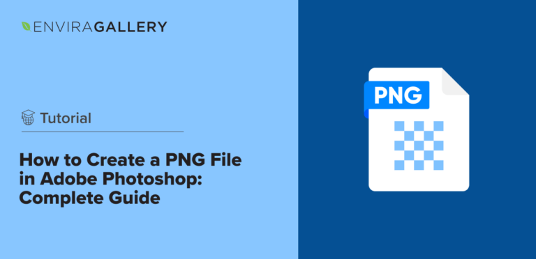 How to Create a Photoshop PNG File with Transparency