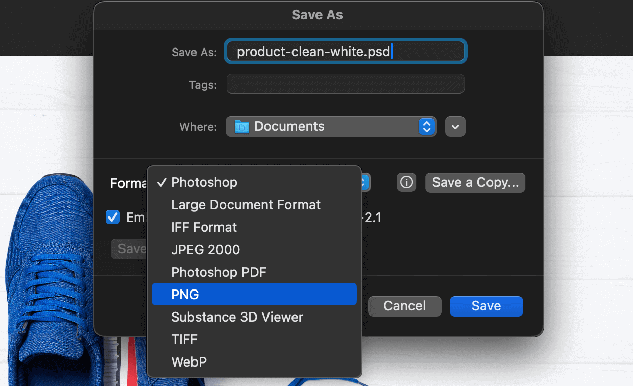 How to Create a Photoshop PNG File with Transparency